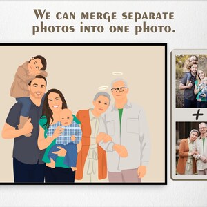 Custom Dad Portrait - Personalized Father's Day Gift - Unforgettable ...