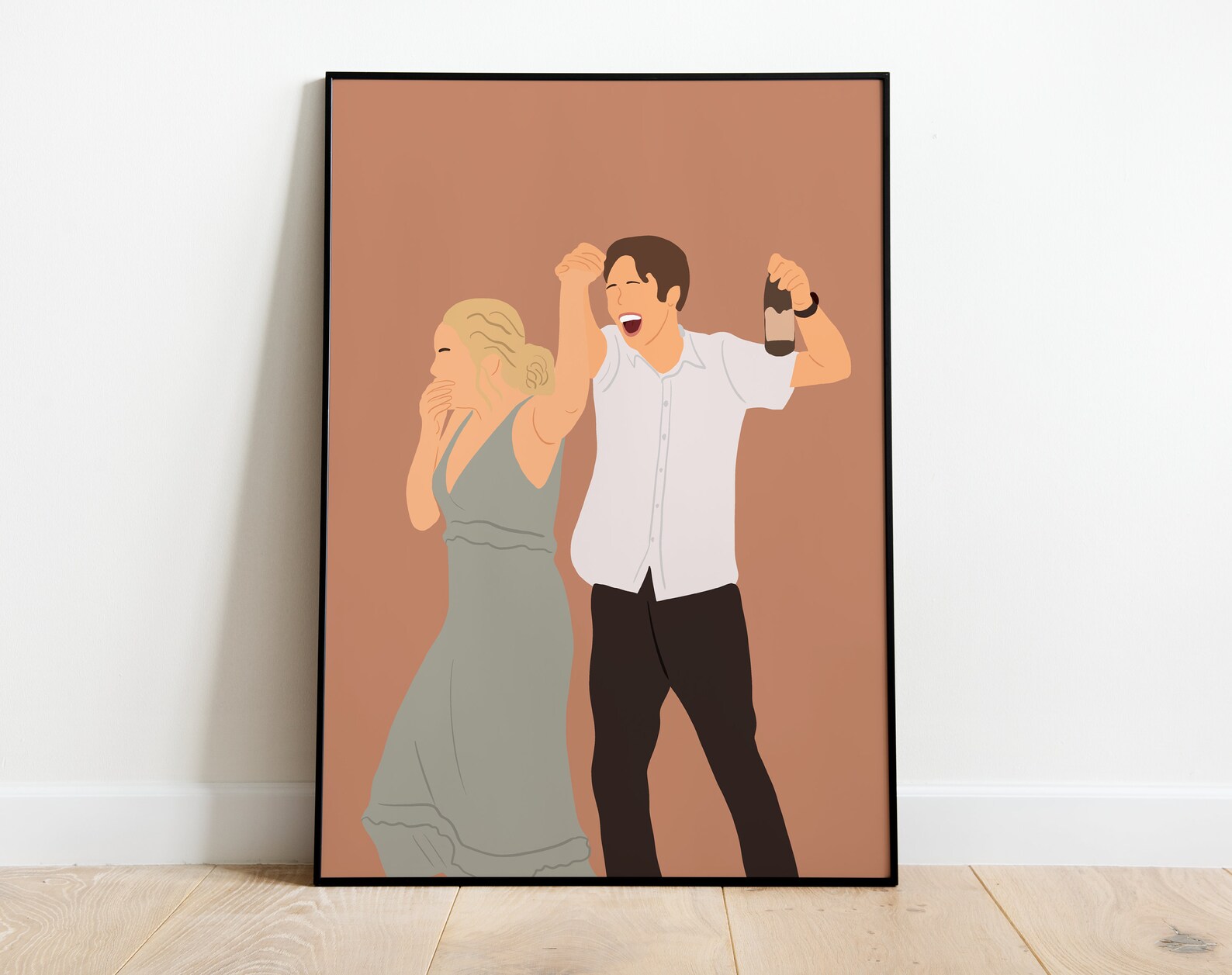 Faceless Portrait Custom Illustration Personalised Photo | Etsy