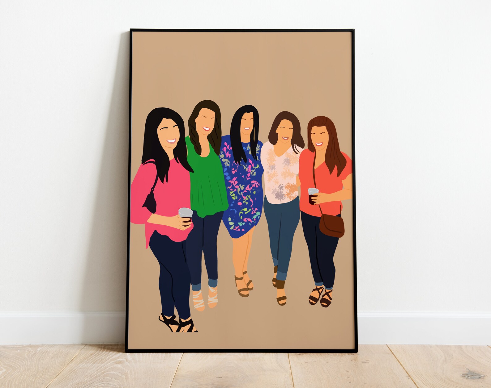 Faceless Portrait Custom Illustration Personalised Photo | Etsy