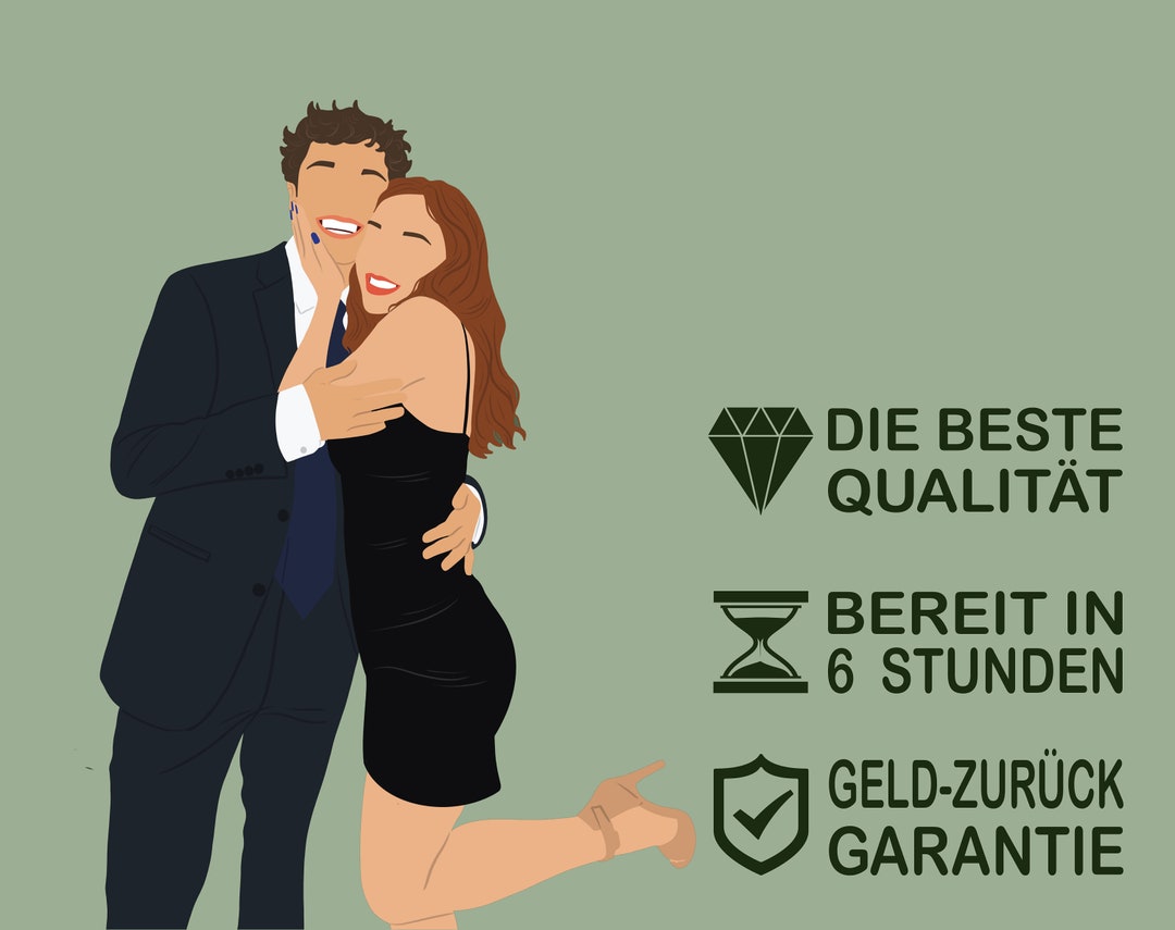 Faceless Portrait, Custom Illustration, Personalised Photo, Photo ...