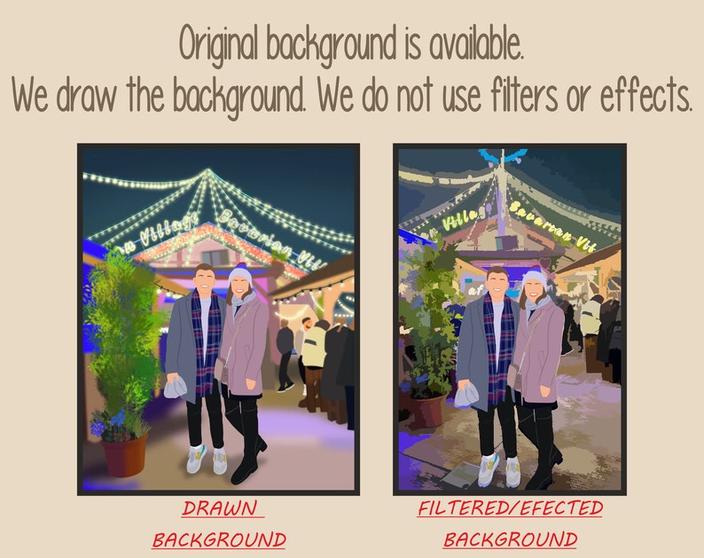 Faceless Portrait Print Digital Drawing and Illustration - Etsy