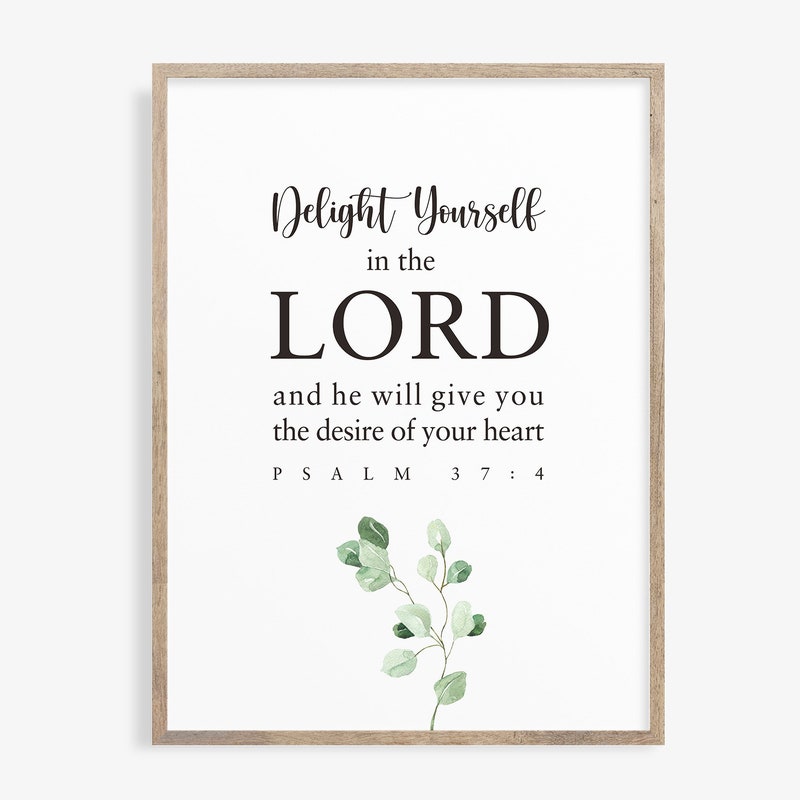 Psalm 37 4 - Etsy