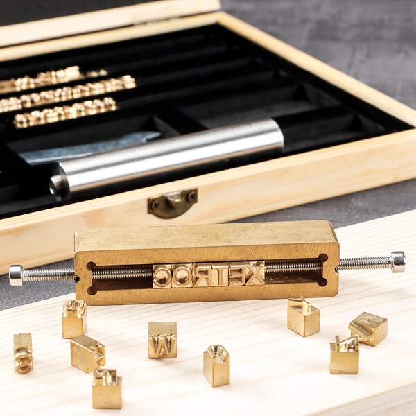 Brass Hot Stamp Letters - Etsy