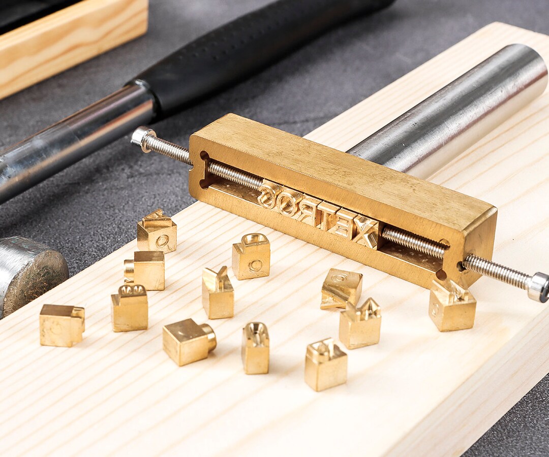 Custom Leather Stamp Letters 26 Alphabet Stamp Branding Iron ...