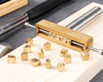 Custom Leather Stamp Letters 26 Alphabet Stamp Branding Iron ...