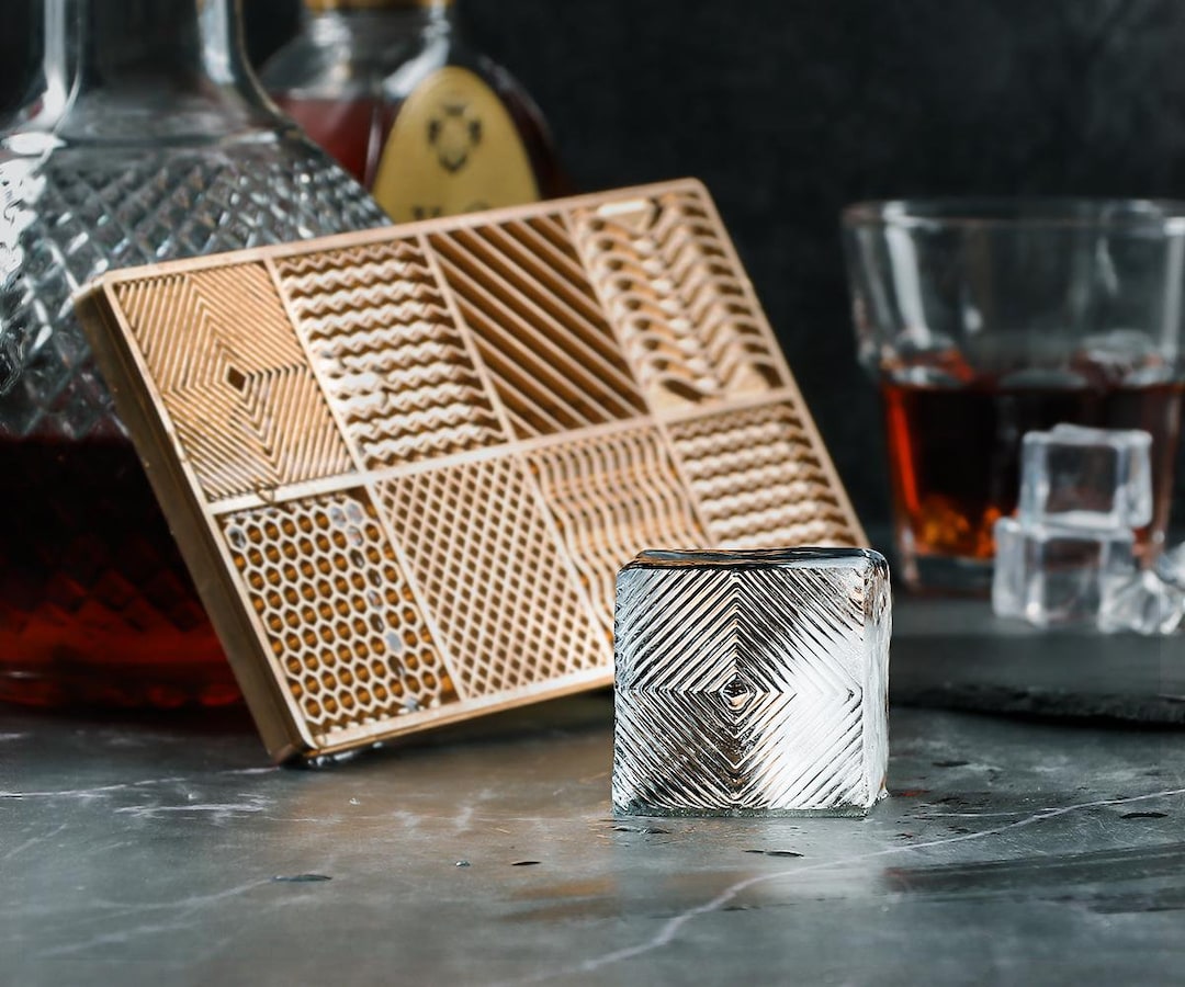 Ice Plate Custom Ice Stamp Ice Branding Stamp, Custom Ice Cube Stamp ...