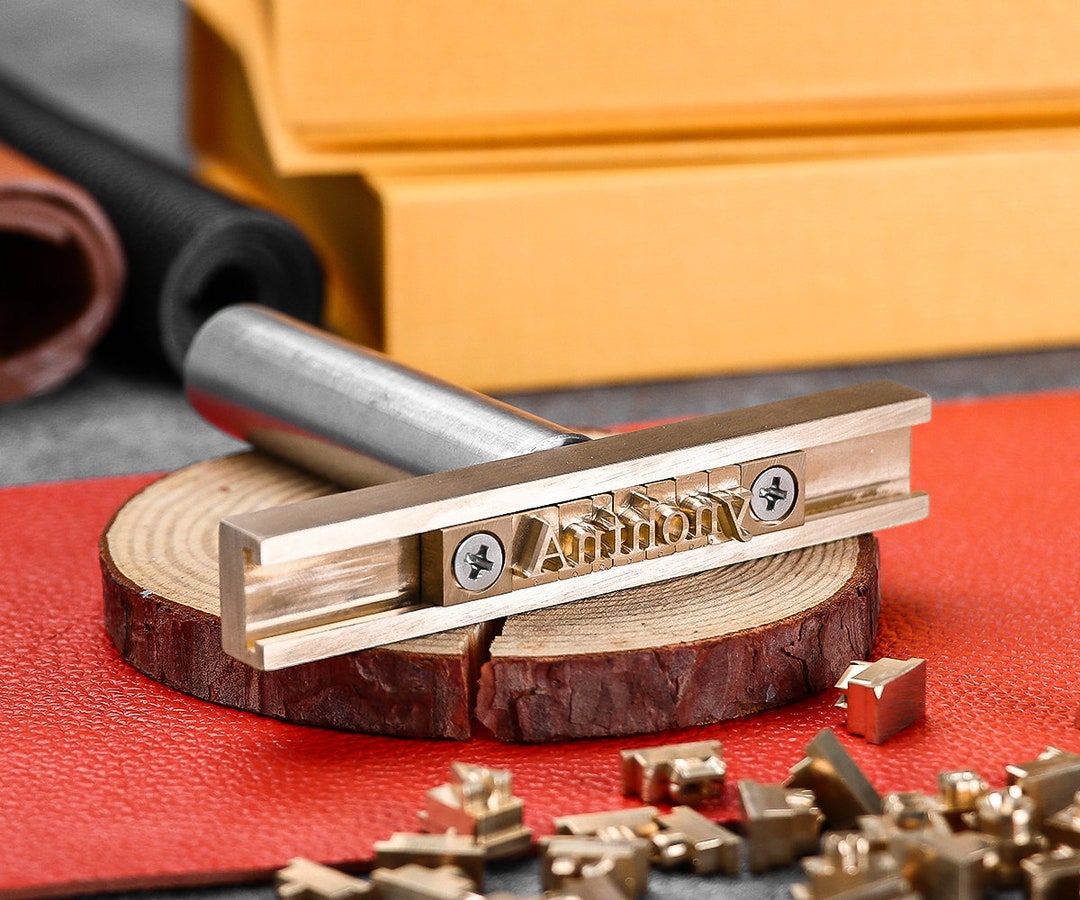 Heat Emboss Letter, Metal Stamp Alphabet, Brand Iron for Leather, 26 ...