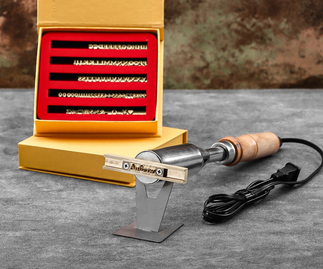 Heat Emboss Letter, Metal Stamp Alphabet, Custom Leather Alphabet ...