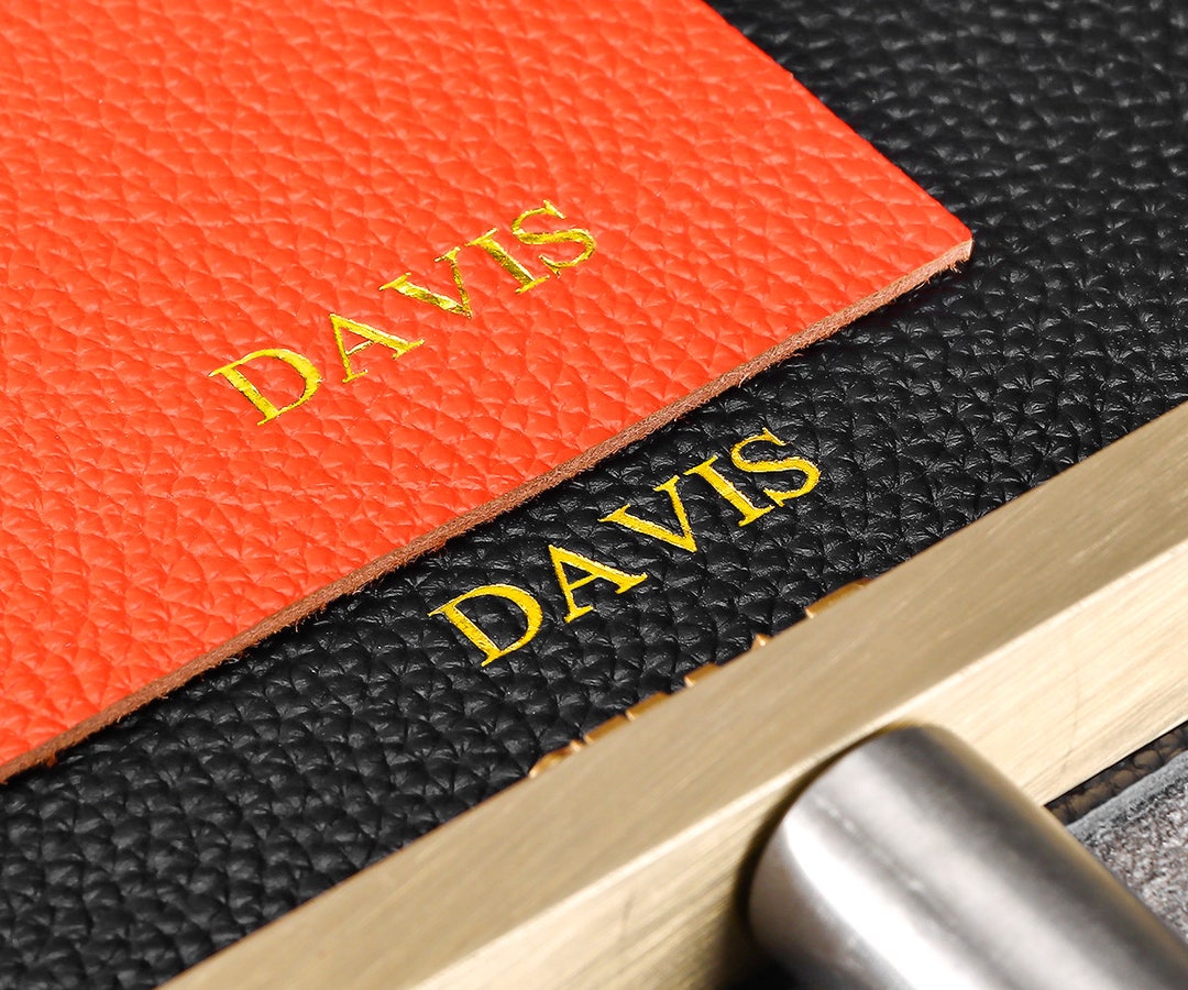 Custom Interchangeable Alphabet Stamp, Brass Metal Letters Stamp, 1-10 ...