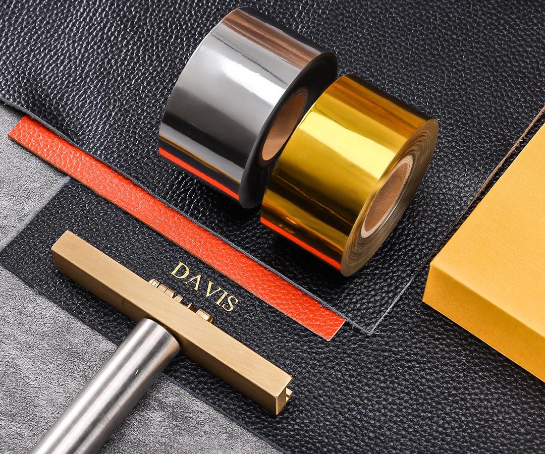 Hot Foiling Stamp, Custom Branding Iron for Leather, Gold Foil Stamp ...