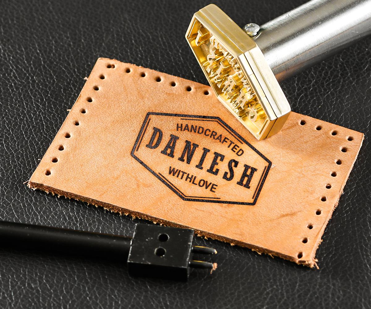 Custom Leather Branding Iron, Personalized Brass Stamp - Etsy