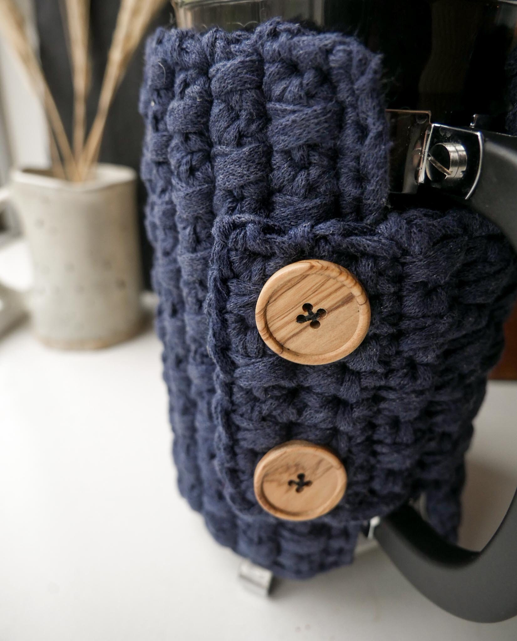 French Press Cozy, Crochet Pattern - Etsy