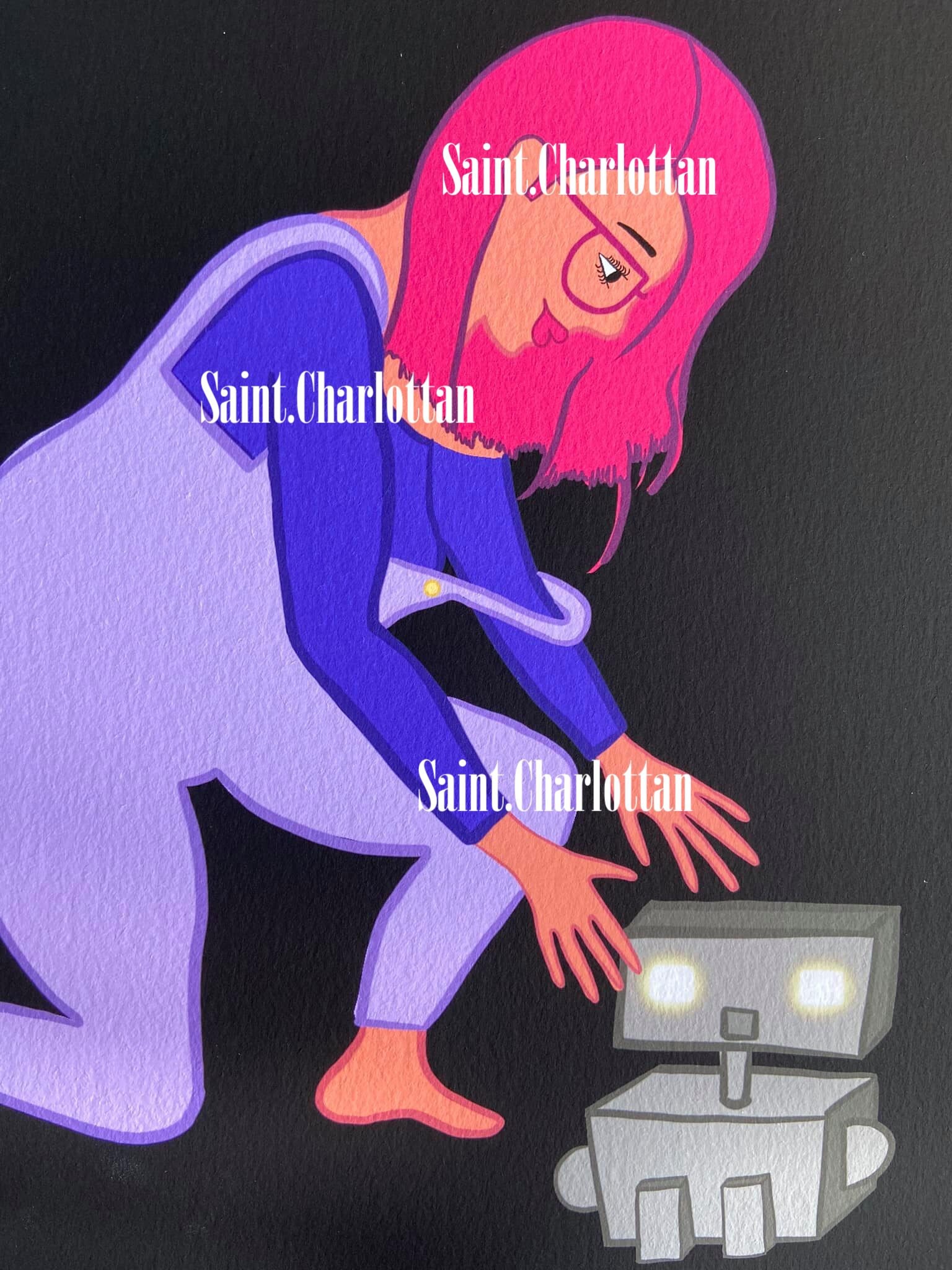 Maru From Stardew Valley Fanart Print - Etsy