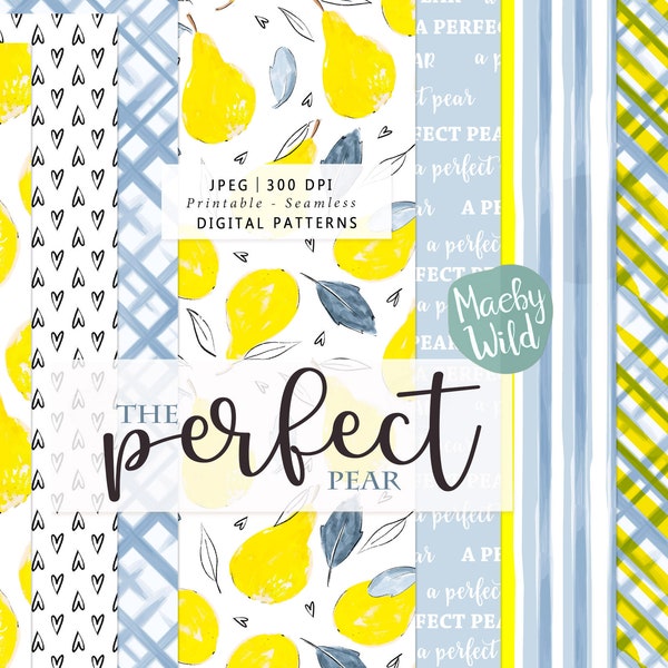 Pear Watercolor - Etsy