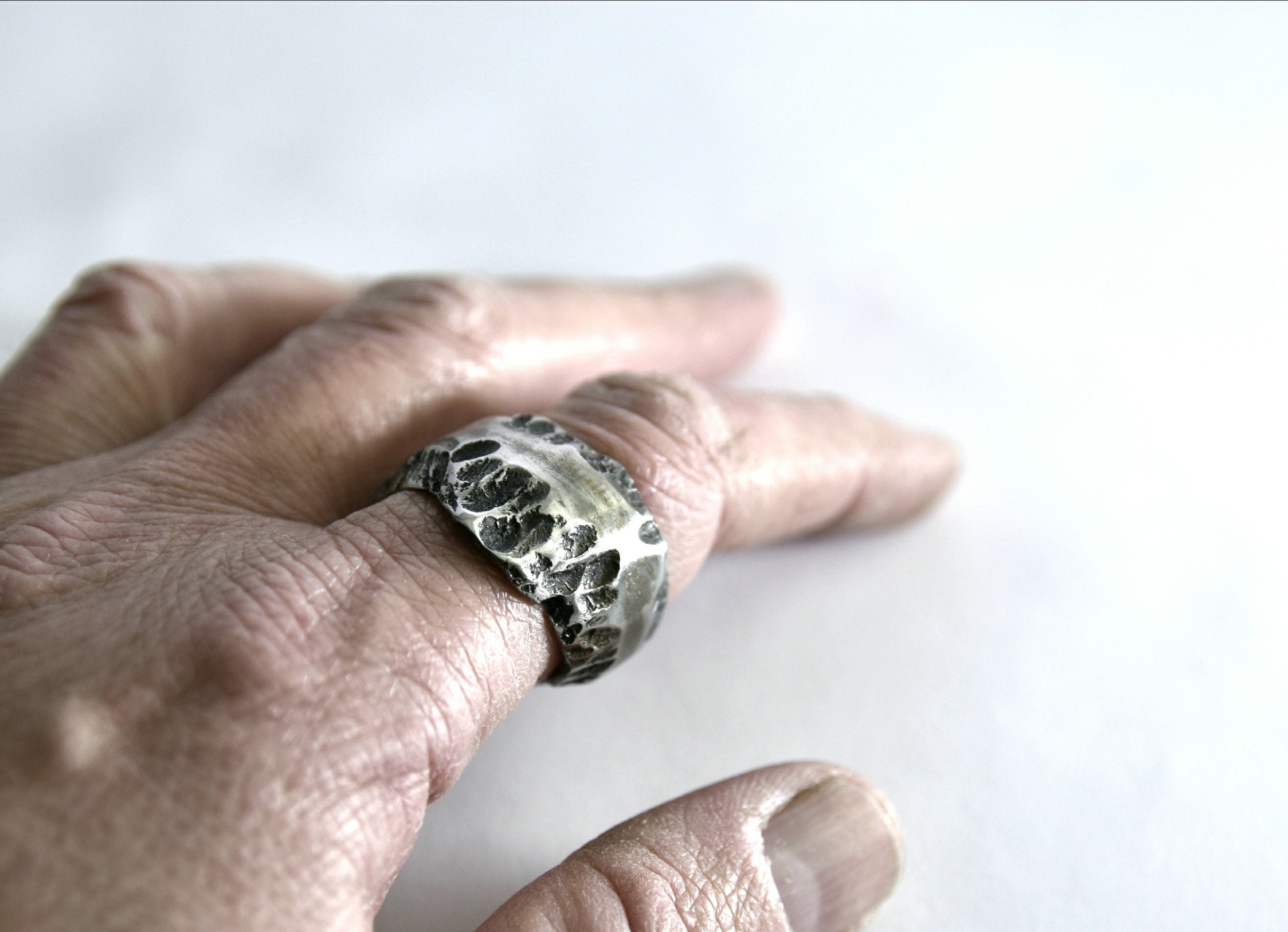 Wide Open Ring for Men , Stainless Steel Fashion Ring , Ring for Men ...