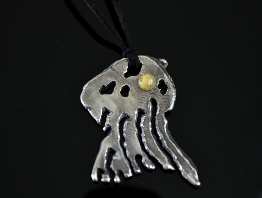 Jellyfish ,jellyfish Necklace , Sea Jewelry ,ocean Jewelry, Jellyfish ...