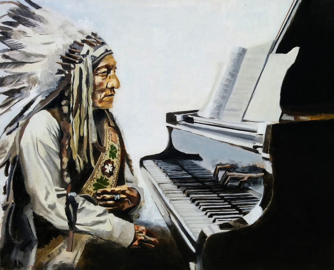 12x18 Inch Aeolian Dance in Ghost Mode Oil Painting Print - Etsy