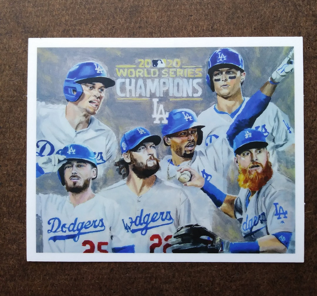 3x3.75 Inch L.A Dodgers Sticker - Etsy