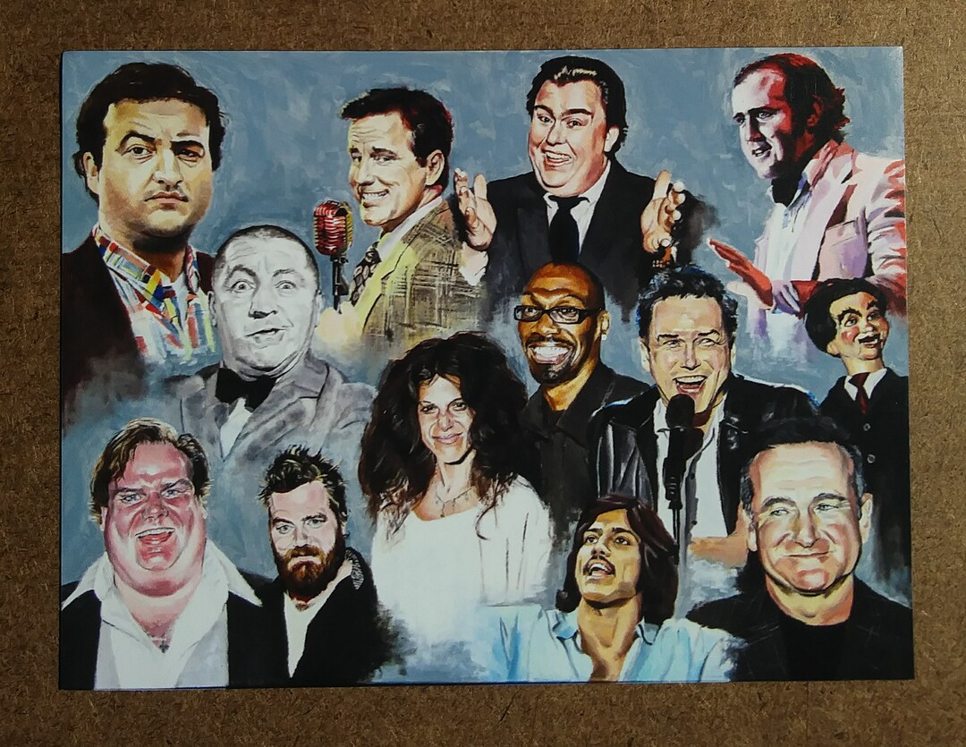 4x5.25 Inch Dead Comedians Society (comedic Performers) Magnet - Etsy