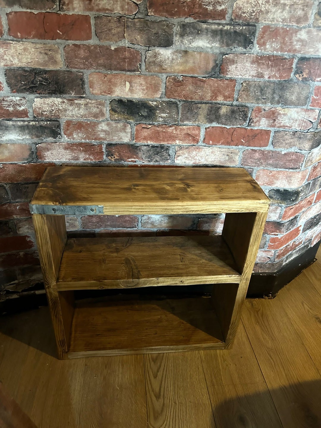 The Odell Rustic Bookcase - Etsy UK