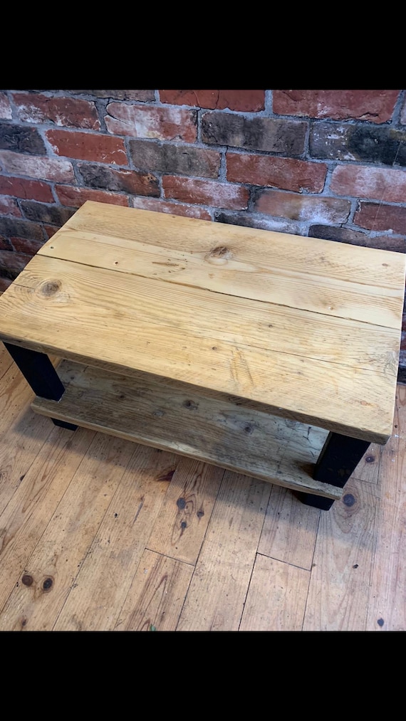 Scaffold Plank Coffee Table - Etsy UK