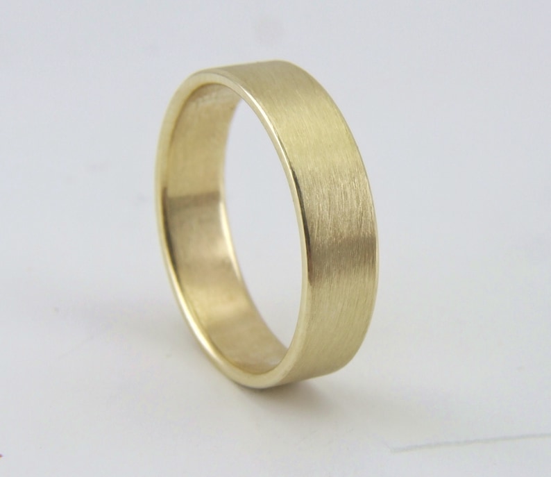 5mm10k Solid Gold Yellow Gold 1.1mm Thicksolid Gold - Etsy
