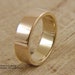 10K Solid Gold Two Color Band Solid Gold Wedding Band Rose - Etsy