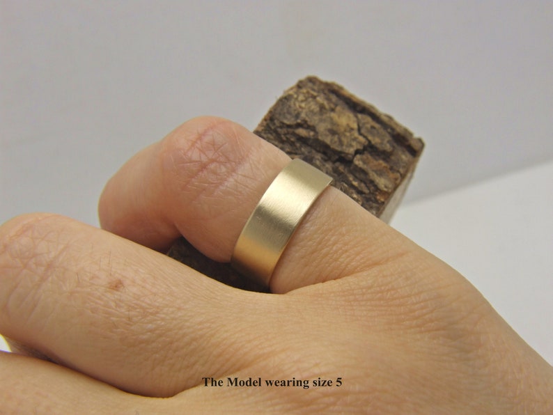 6mm10k Solid Gold Yellow Gold 1.3mm Thicksolid Gold - Etsy