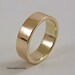 10K Solid Gold Two Color Band Solid Gold Wedding Band Rose - Etsy