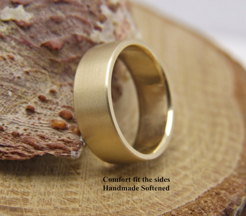 6mm10k Solid Gold Yellow Gold 1.3mm Thicksolid Gold - Etsy