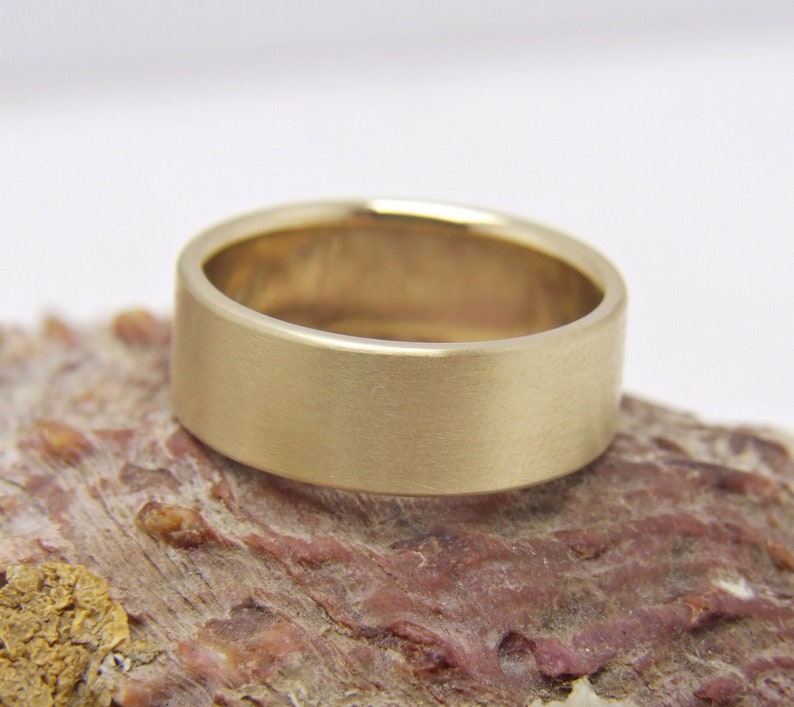 6mm10k Solid Gold Yellow Gold 1.3mm Thicksolid Gold - Etsy