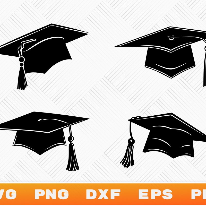 Graduation Cap Svg - Etsy