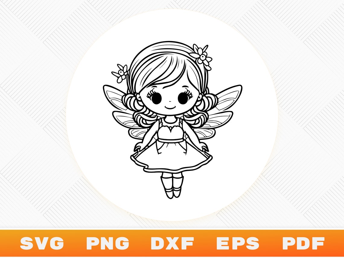 Fairy SVG, Tinkerbell Svg, Fairy Clipart, Princess Svg, Fairy ...