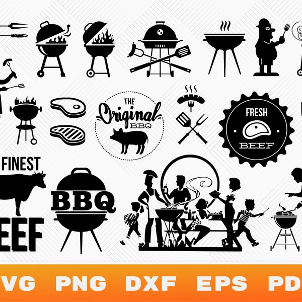 Bbq Grill Dxf File - Etsy
