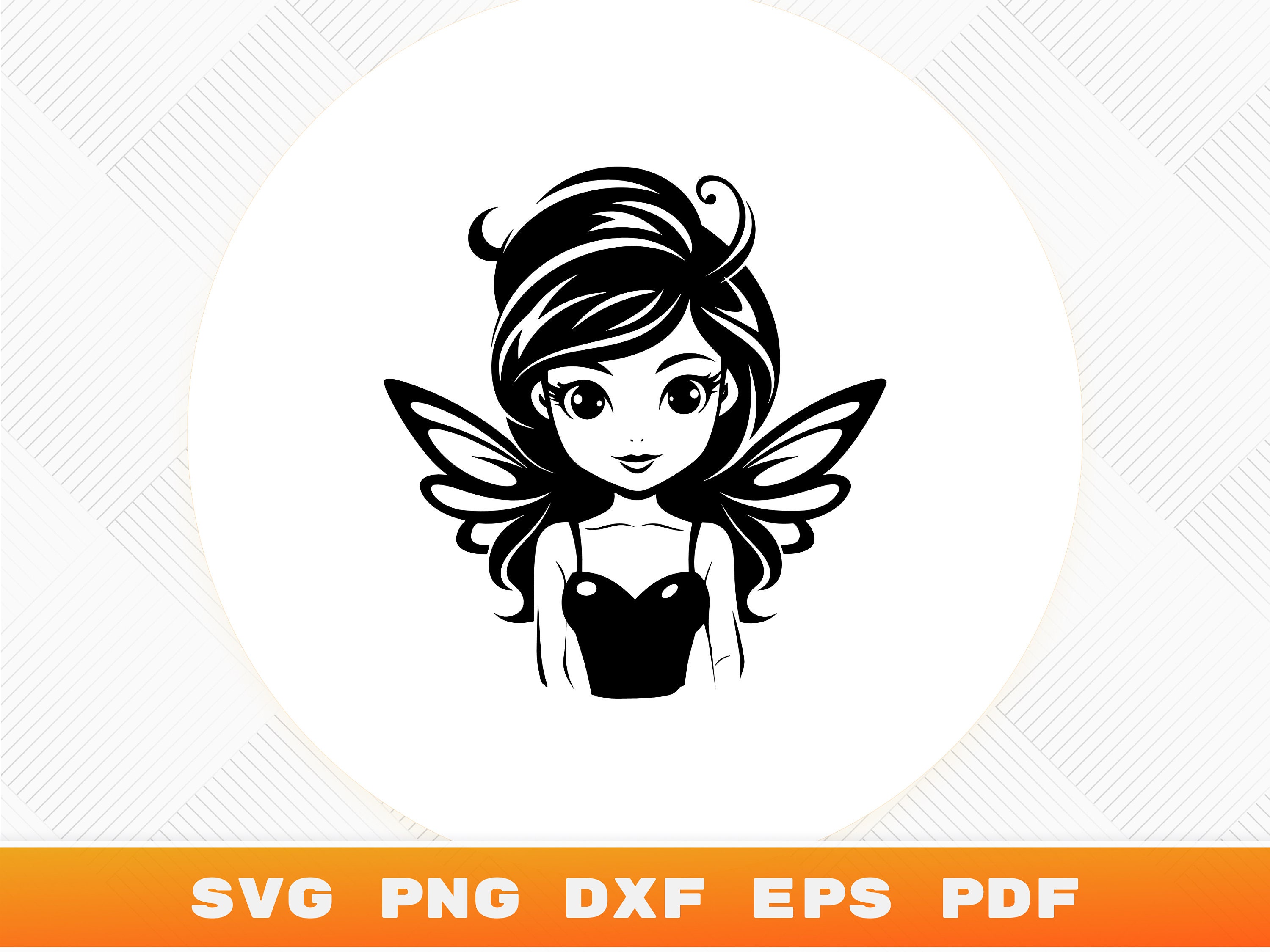 Hada SVG, Hada de dibujos animados Svg, Silueta de hada, Imágenes ...