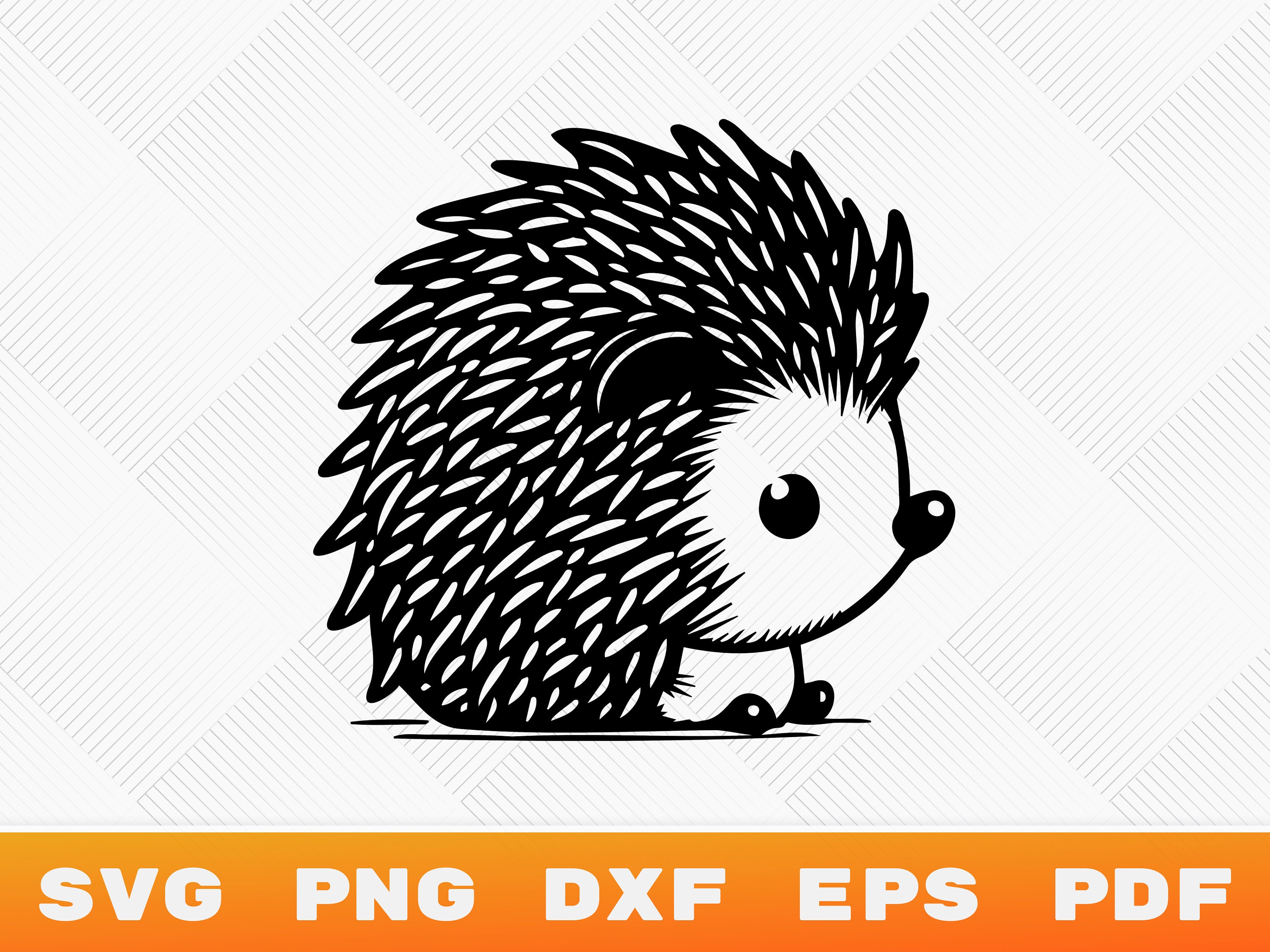 Hedgehog SVG Cut File, Hedgehog Lover Svg, Cute Hedgehog Svg, Funny ...