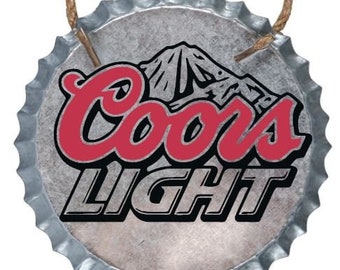 Coors Light Bottle Cap - Etsy