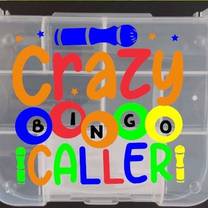 Crazy BINGO Caller, Bingo Bag, Bingo Bowl, Bingo Jar, Bingo Shirt ...