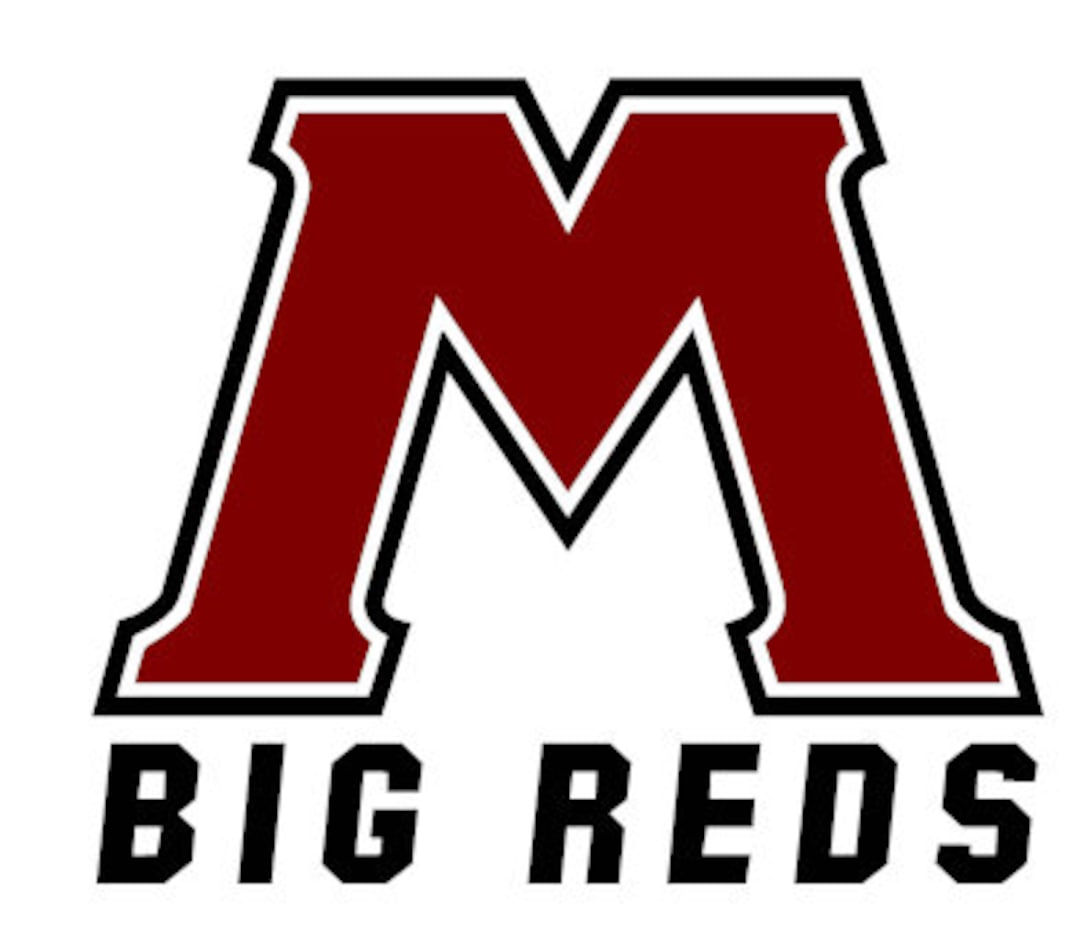 M Big Reds Vinyl Decal - Etsy