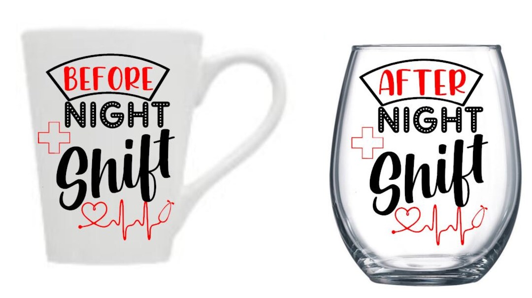 Before & After Night Shift Set - Etsy