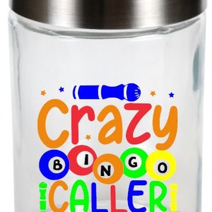 Crazy BINGO Caller, Bingo Bag, Bingo Bowl, Bingo Jar, Bingo Shirt ...