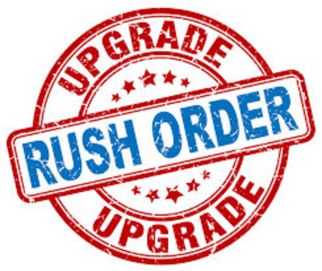 RUSH MY ORDER! (24 Hour Turn Around) - Etsy