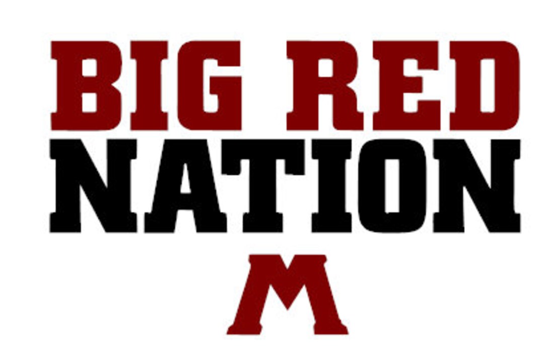 Big Red Nation Vinyl Decal - Etsy