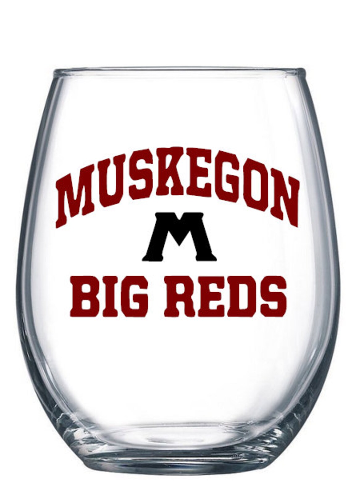 Muskegon M big reds | Etsy