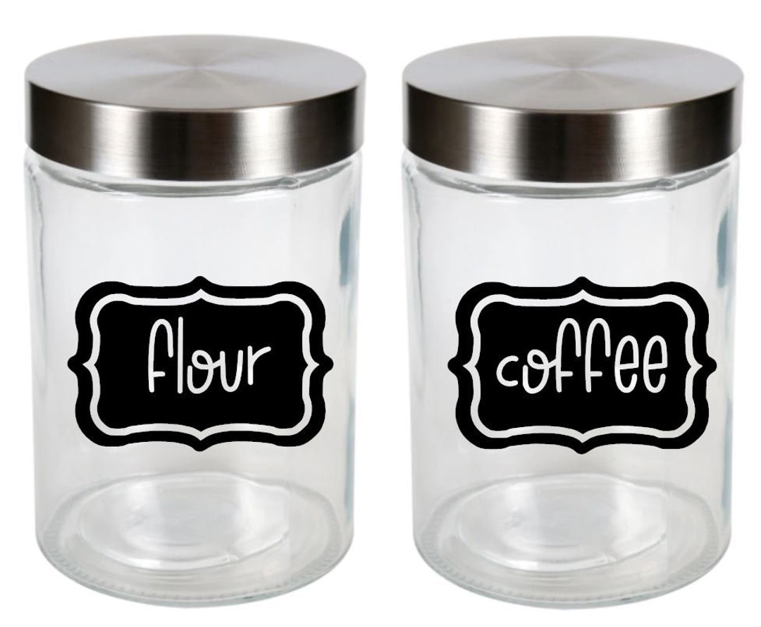 Counter Jars-personalized-color Options! 33.3oz - Etsy