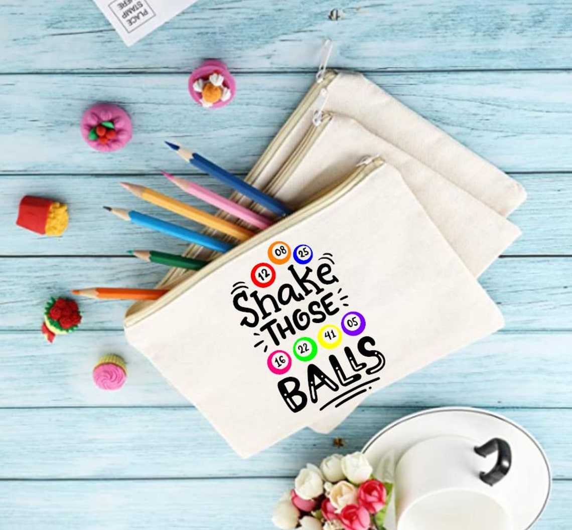 Shake Those Balls, Bingo Bag, Bingo Bowl, Bingo Jar, Bingo Shirt, Bingo ...