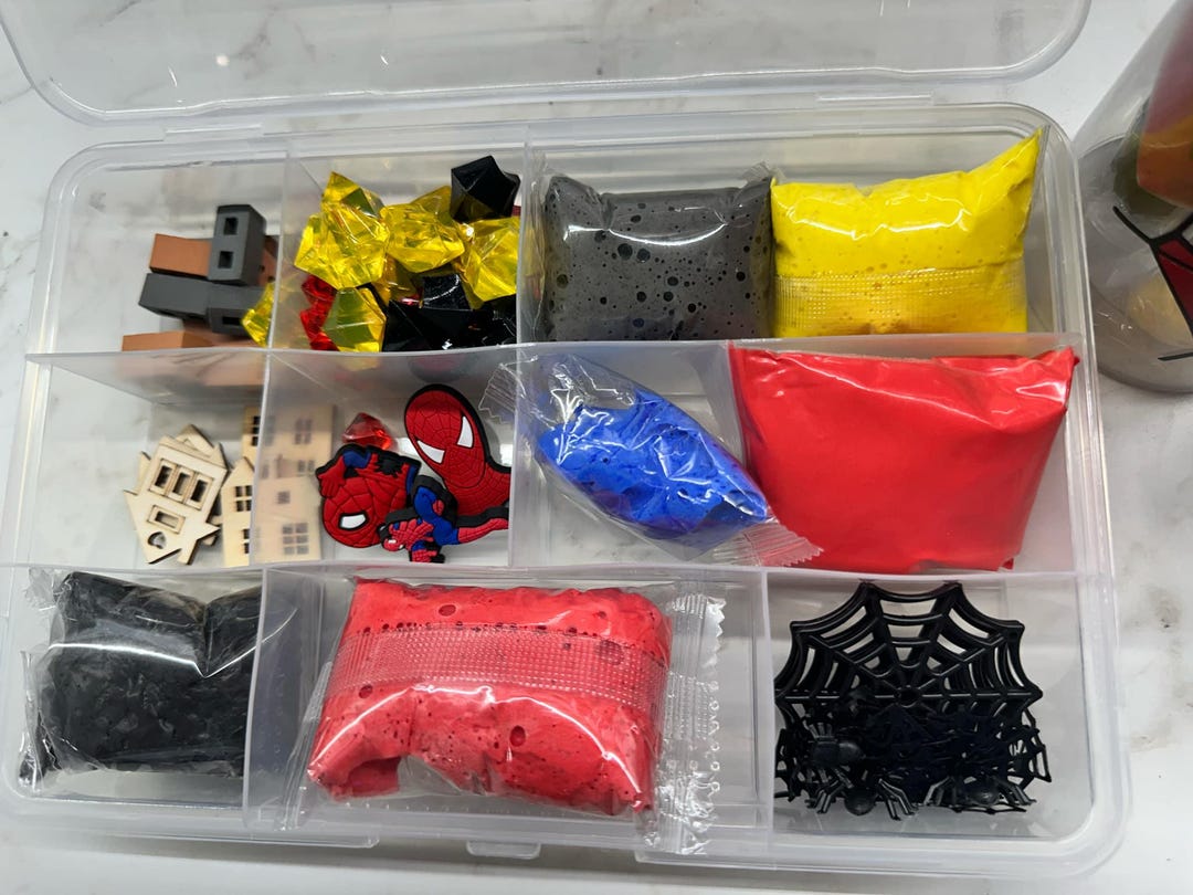 Super Hero Clay Kit, Superhero Play Dough Kit, Gift for Boys, Christmas ...