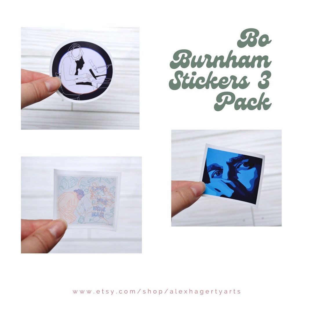 Bo Burnham Sticker Pack - Bo Burnham Inside, Bo Burnham, Laptop Sticker ...