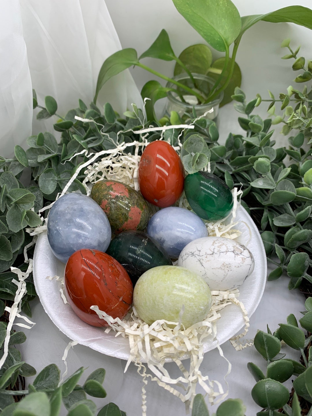 Crystal Easter Egg • Easter Eggs Crystal Eggs • Crystals • Gifts for ...