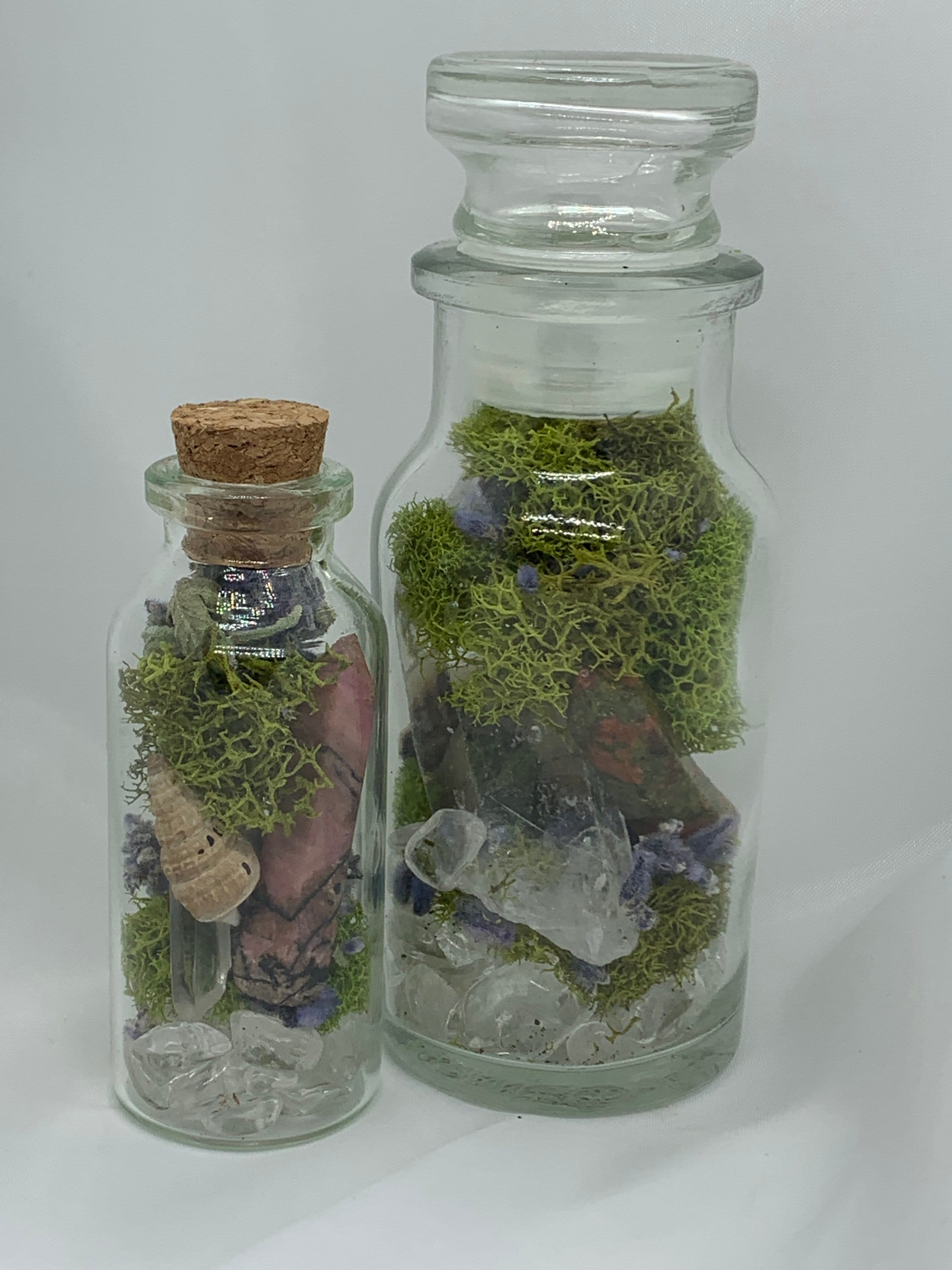 Crystal Apothecary Jars Positivity in a Jar Optimistic | Etsy